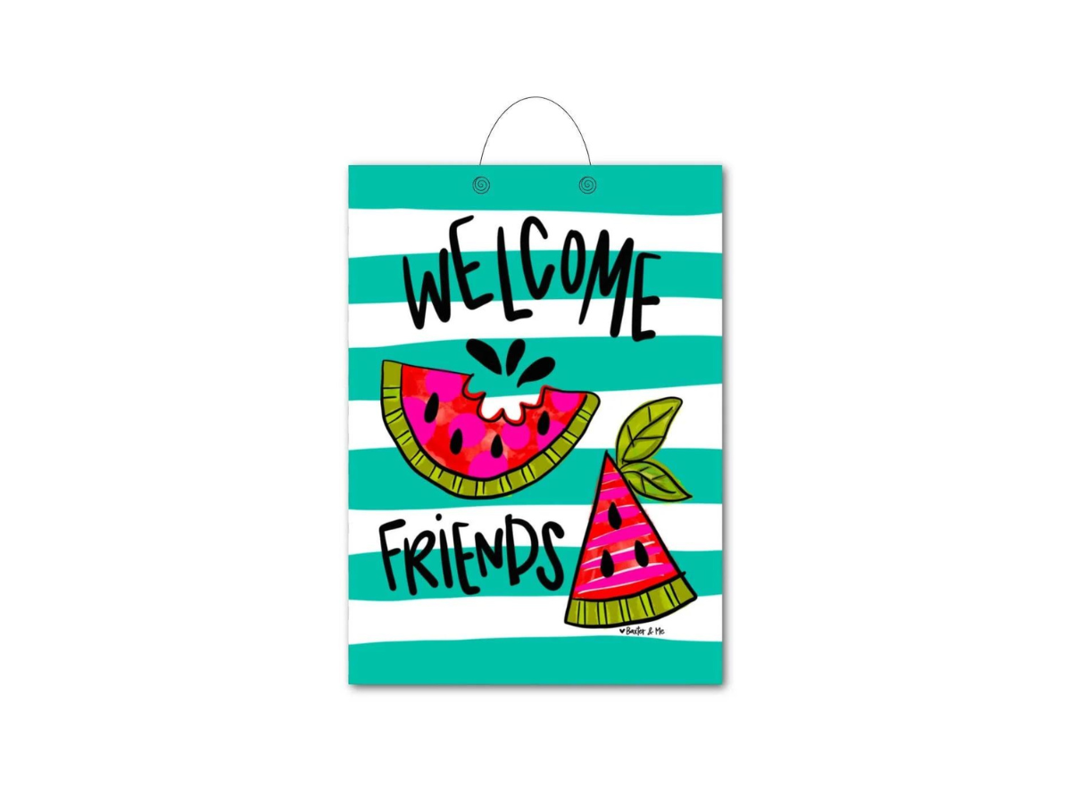 Door Hanger - Watermelon Friends | Everlasting